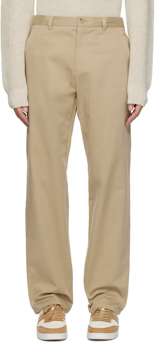 A.p.c. Classic Straight-leg Pants - Nude