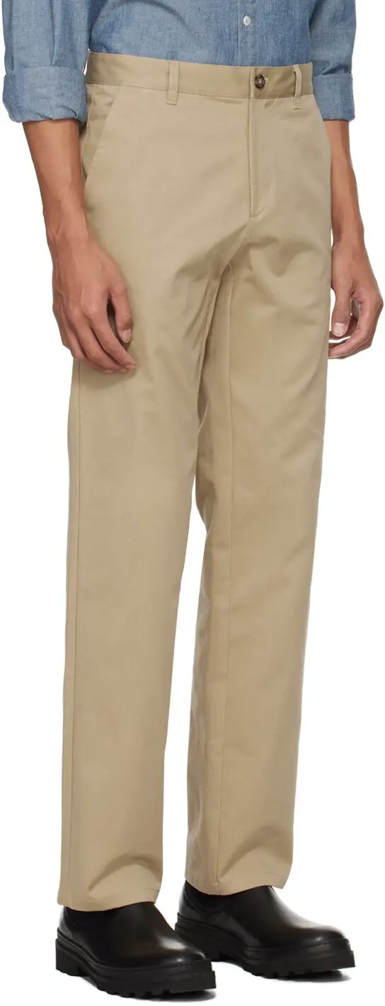 A.p.c. Classic Straight-leg Pants - Nude
