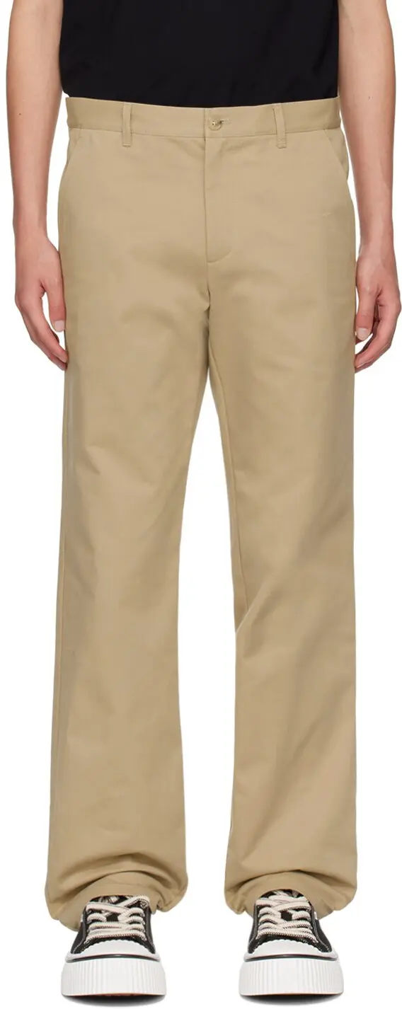 A.p.c. Classic Straight-leg Pants - Nude