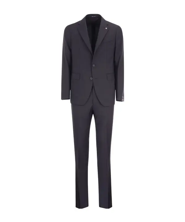 Tagliatore Single-breasted Tailored Suit - Black