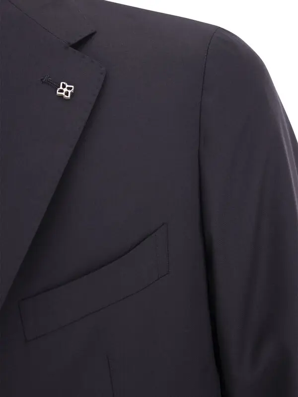 Tagliatore Single-breasted Tailored Suit - Black