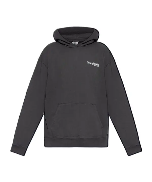 SPORTY  RICH Sporty & Rich Hooded Sweatshirt