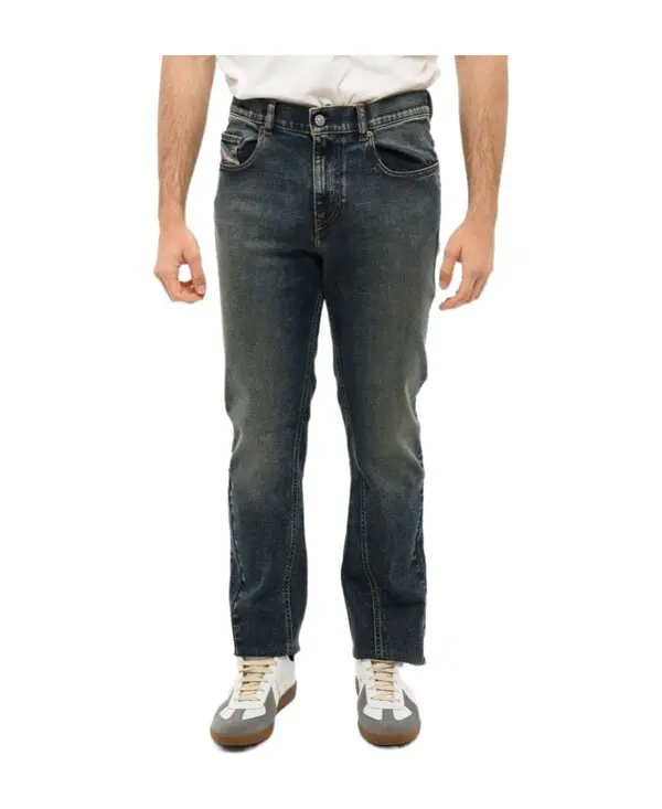 DIESEL® Faded Straight-leg Jeans
