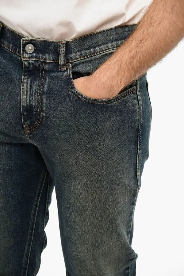 DIESEL® Faded Straight-leg Jeans