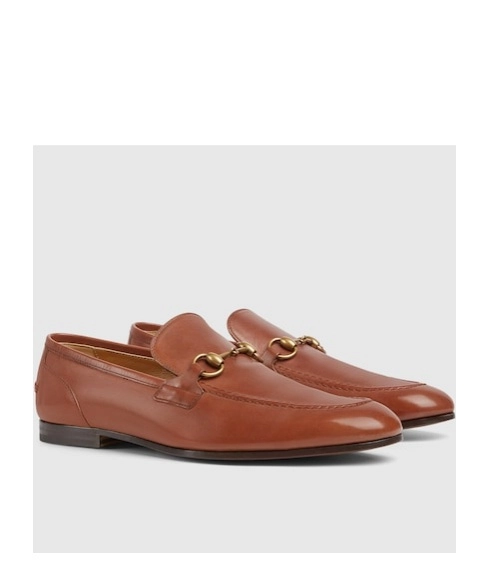 Gucci Jordaan Loafers - Brown