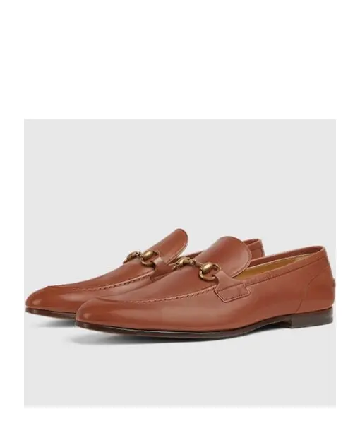 Gucci Jordaan Loafers - Brown