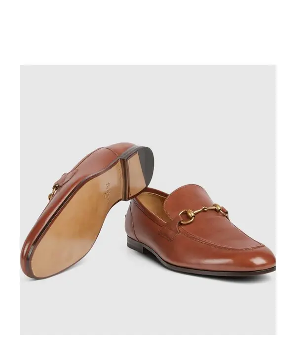 Gucci Jordaan Loafers - Brown