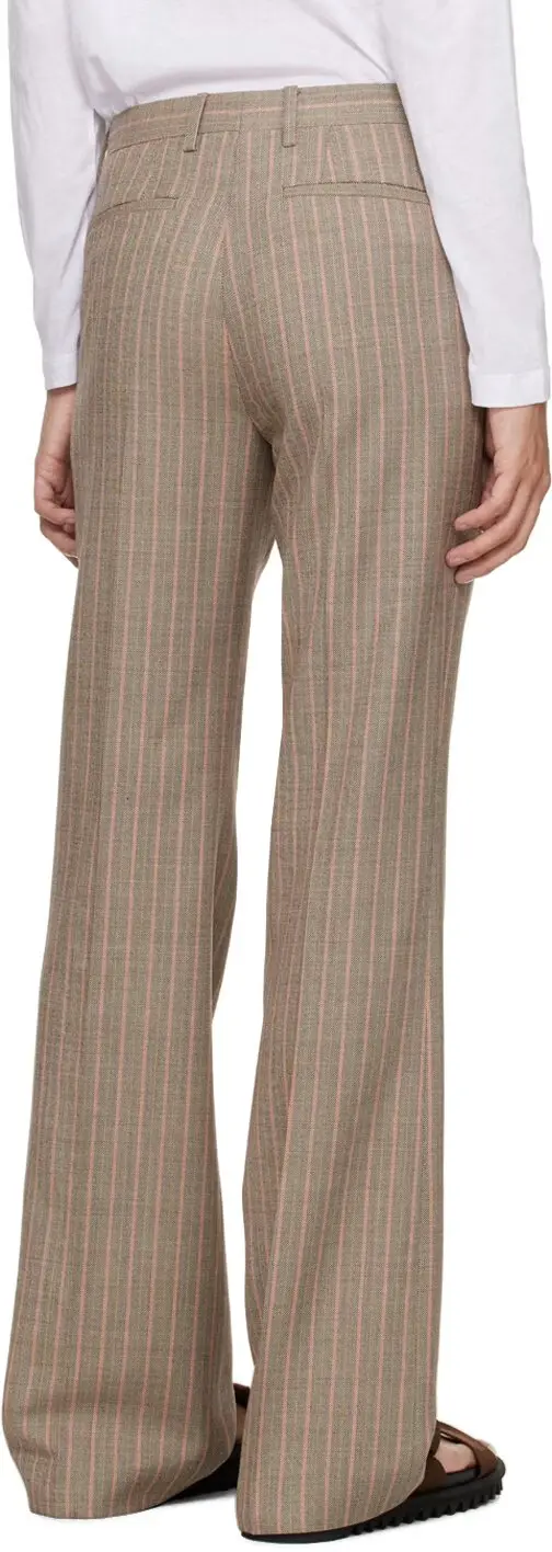 Dries Van Noten Striped Trousers