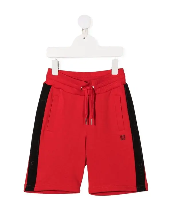Givenchy Logo Print Sports Shorts