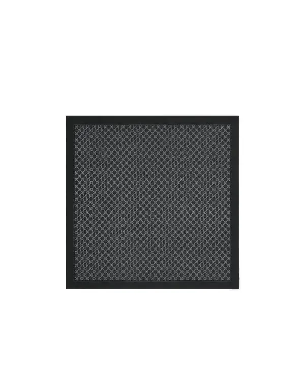 Gucci Gg Carré Scarf - Black