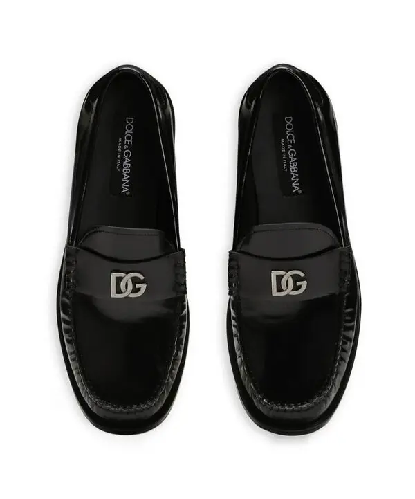 Dolce & Gabbana Logo Plaque Loafers