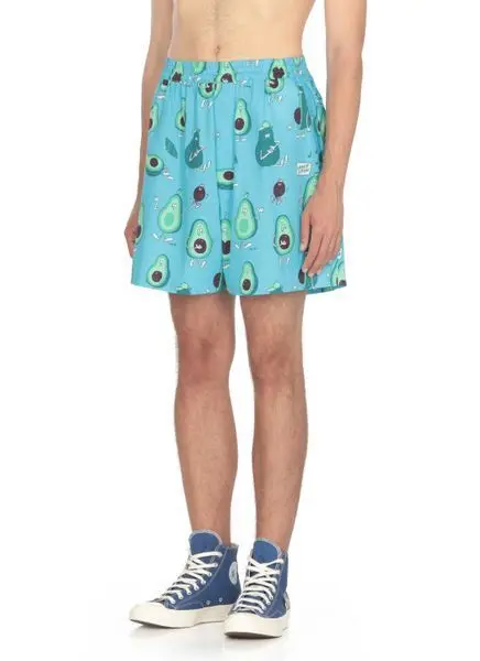 Junya Watanabe Graphic Print Elasticated Waist Shorts
