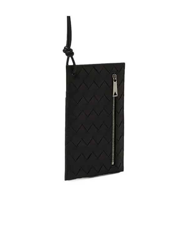 Bottega Veneta Intrecciato Neck Strapped Phone Holder