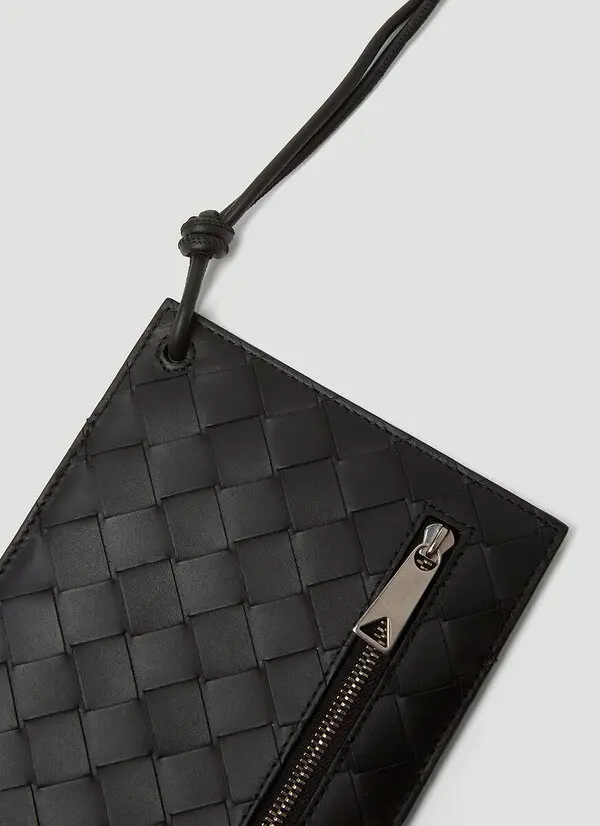 Bottega Veneta Intrecciato Neck Strapped Phone Holder