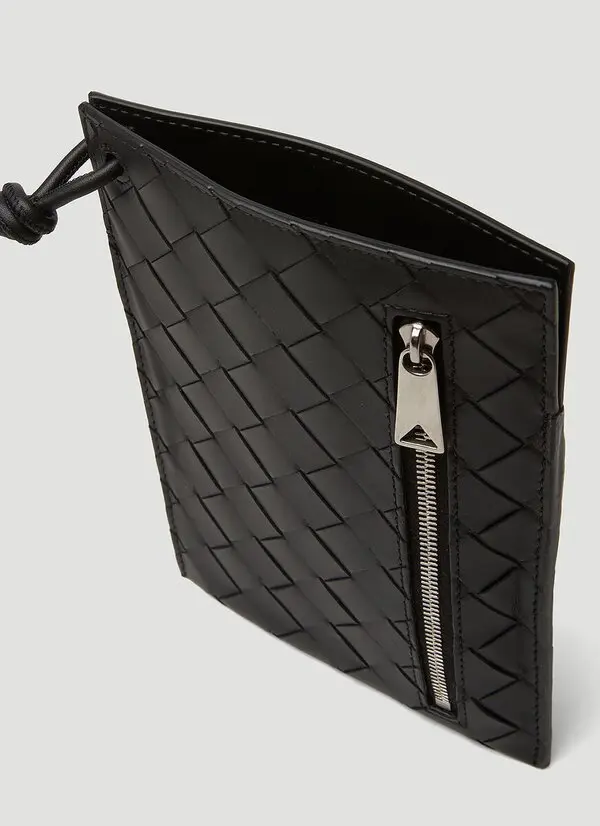 Bottega Veneta Intrecciato Neck Strapped Phone Holder