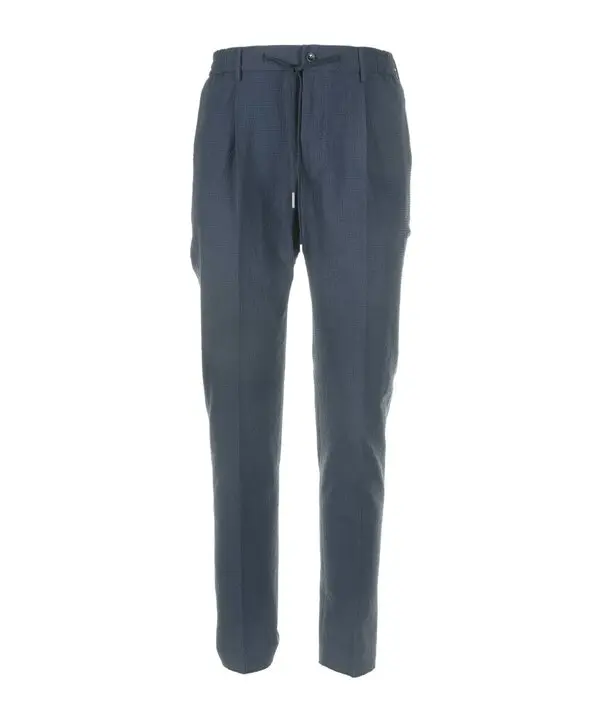 Tagliatore Drawstring Trousers - Blue