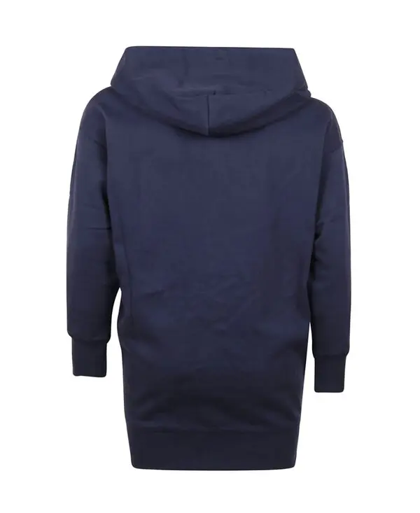 Kenzo Logo Embroidered Sweatshirt Dress