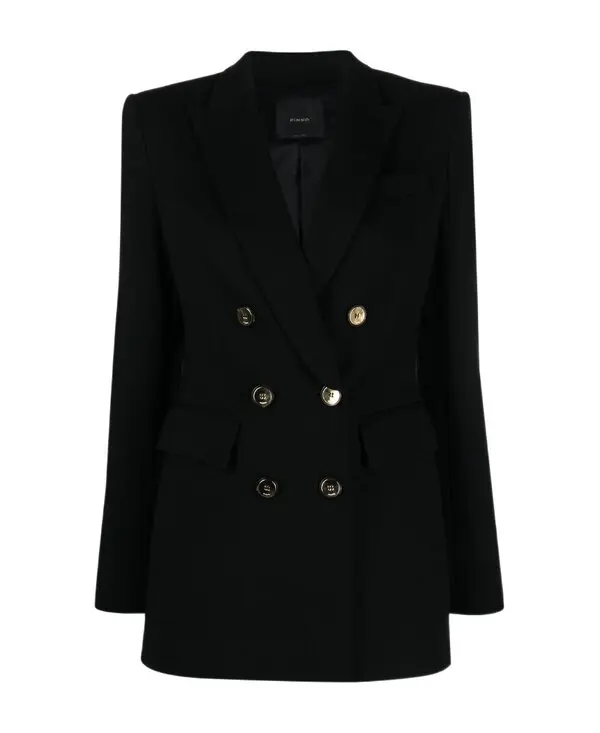 Pinko Double-breasted Tailored Blazer