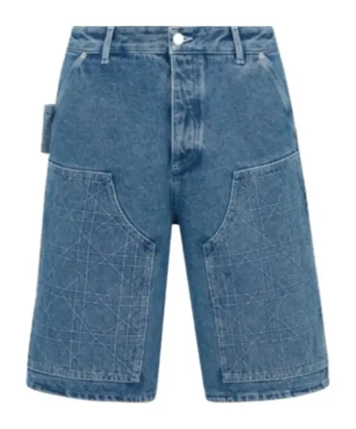 Dior Carpenter Denim Bermuda Shorts