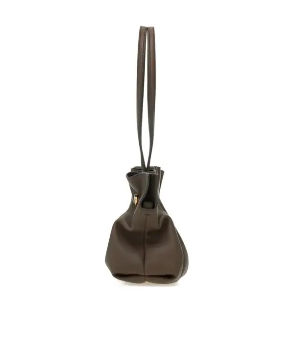 FERRAGAMO Gancio Soft-bag - Cement Grey