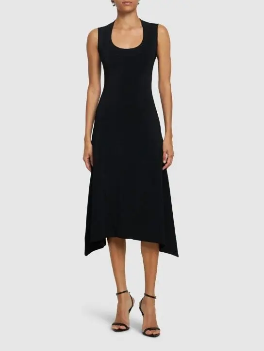 Galvan Sleeveless Trumpet Dress