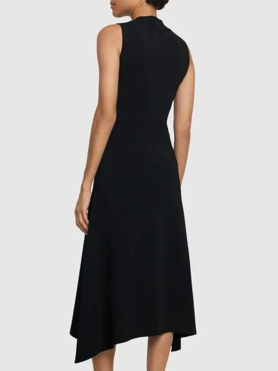 Galvan Sleeveless Trumpet Dress