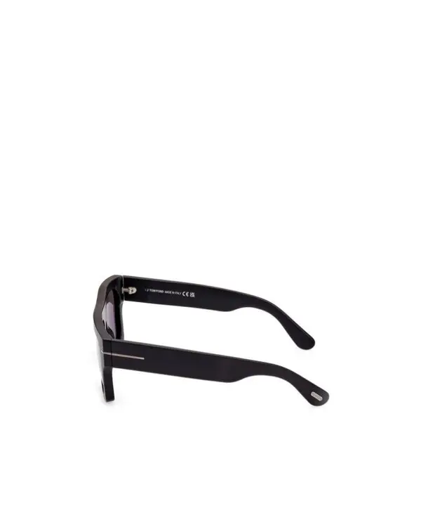 TOM FORD Fausto Square Frame Sunglasses - Gray