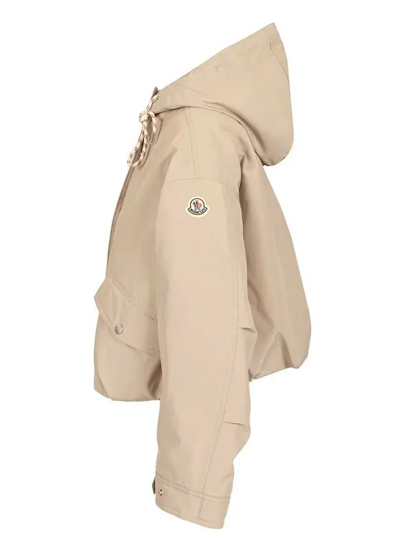 Moncler Eucalyptus Hooded Short Jacket