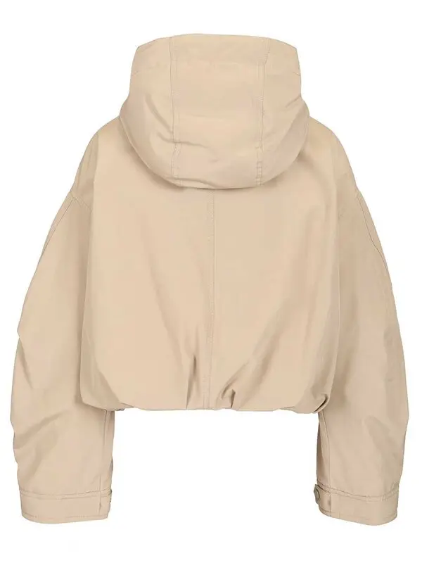 Moncler Eucalyptus Hooded Short Jacket