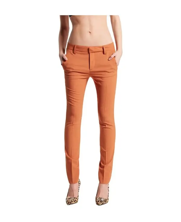Dsquared2 Slim-cut Tailored Trousers - Brown
