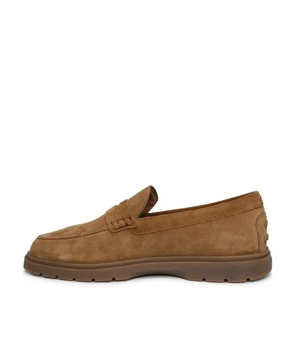 TOD'S Penny Logo-embossed Loafers