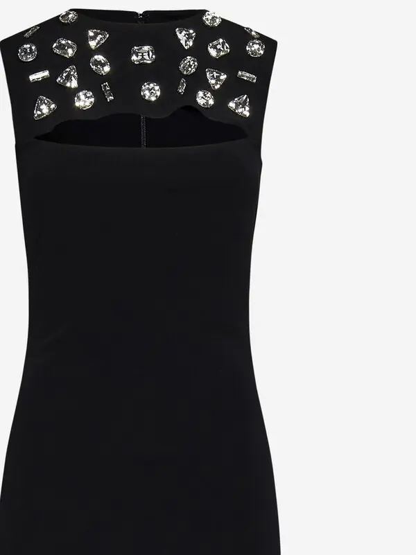 Dsquared2 Embellished Cut-out Dress