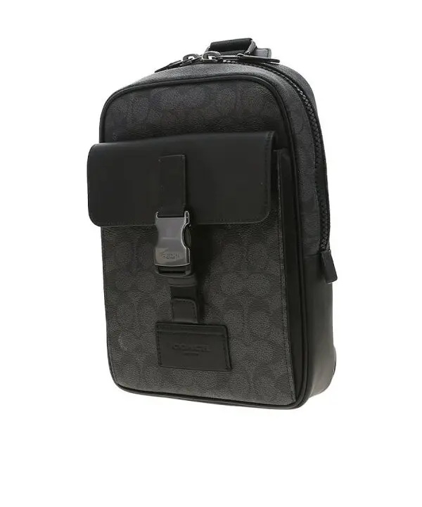 COACH Monogrammed Crossbody Chest Bag
