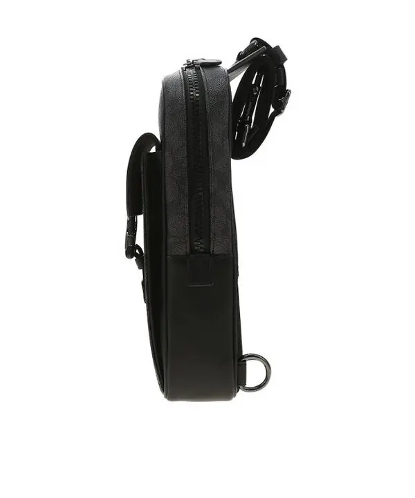 COACH Monogrammed Crossbody Chest Bag
