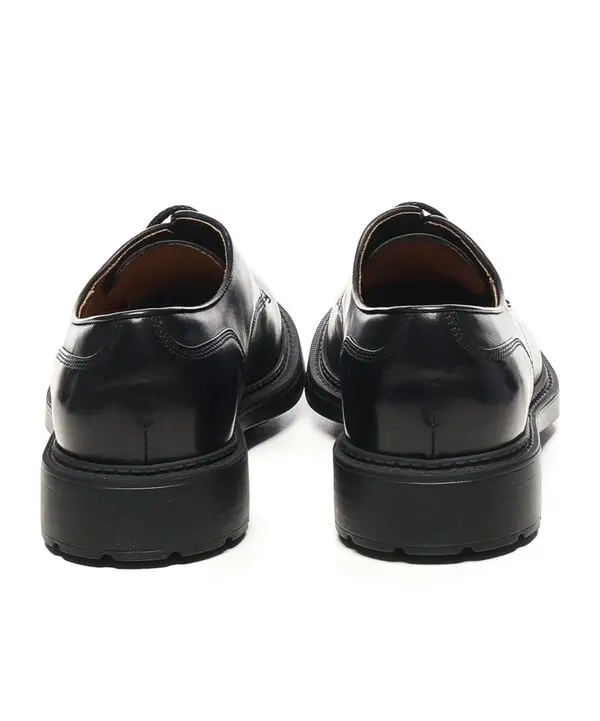 DOUCAL'S Lace-up Derby Flat Shoes - Black