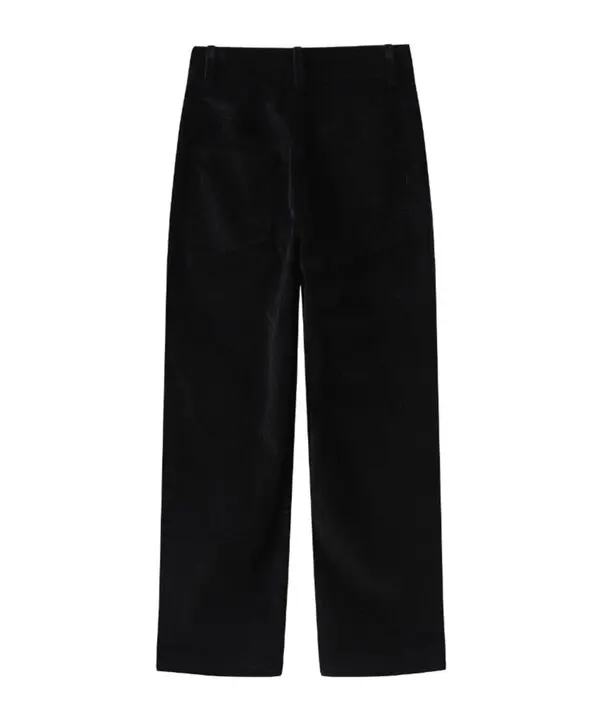 Marissa Chiara Belt Loop Embroidered Heart Casual Pants