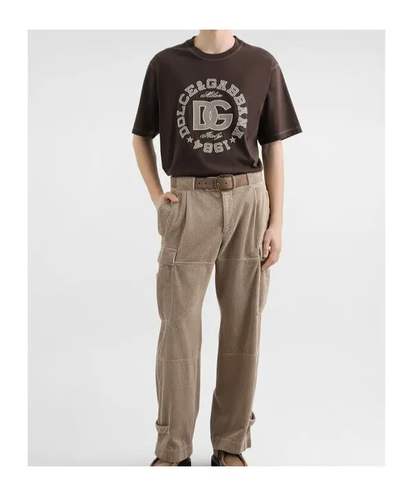 Dolce & Gabbana Logo-embroidered T-shirt