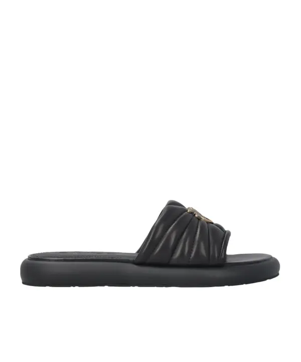 Pinko Fiona Logo Appliqué Slippers