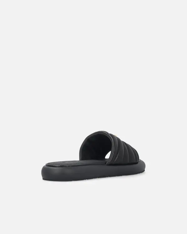 Pinko Fiona Logo Appliqué Slippers
