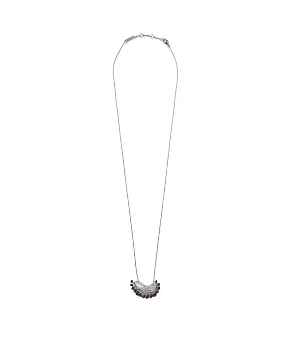 Bottega Veneta Crystal Necklace - Gray