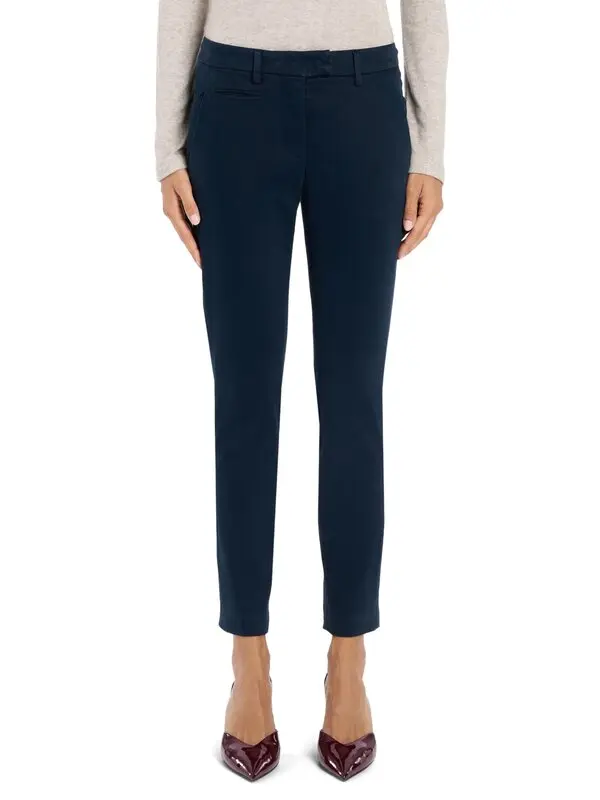 DONDUP Perfect Cropped Trousers - Black