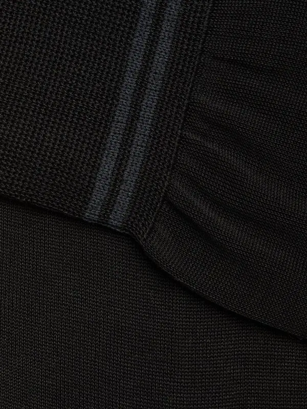 Zegna Cotton Socks With Striped Design