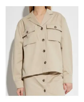 ANINE BING Cotton Shirt Jacket