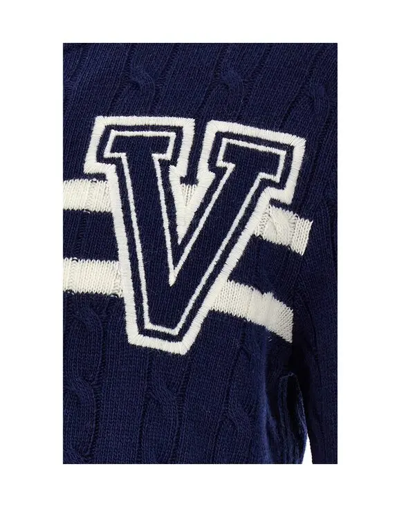 Valentino Garavani Vlogo Knitted Jumper