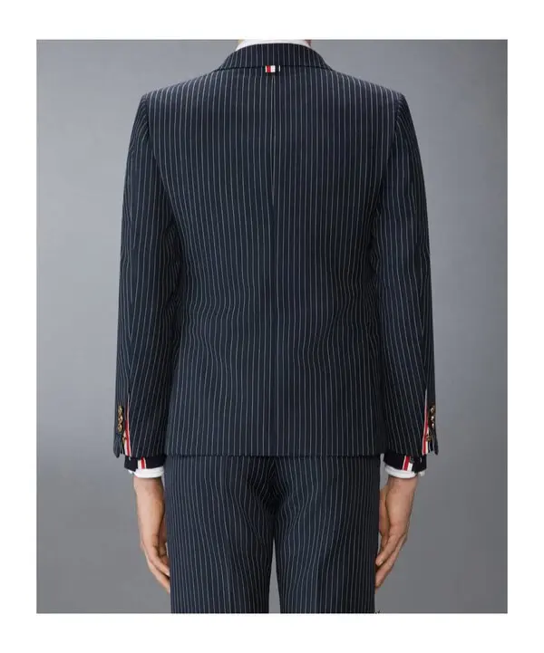 Thom Browne Pinstripe Wool Blazer
