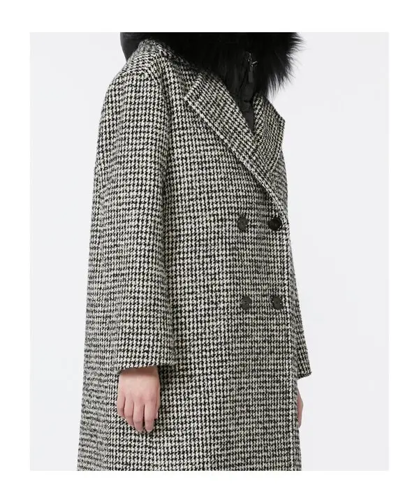 Max Mara Sheepskin Hood Trim