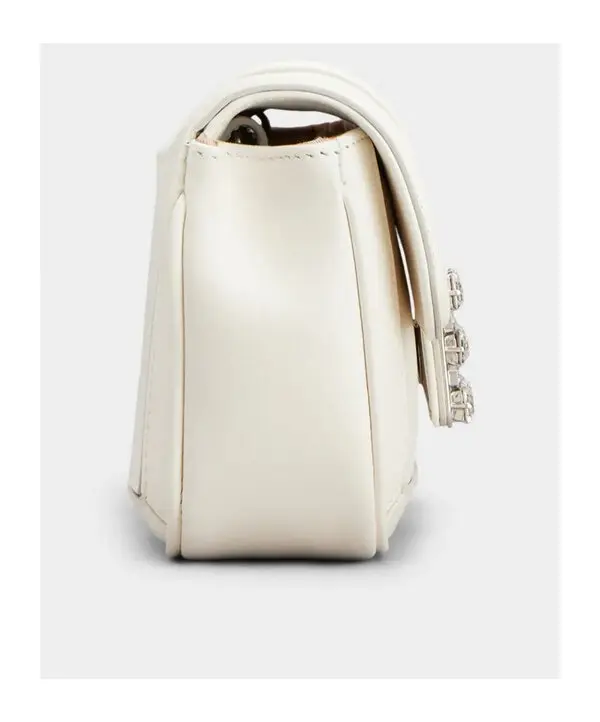 ROGER VIVIER Jeu De Fille Clutch Bag With Crystal Buckle