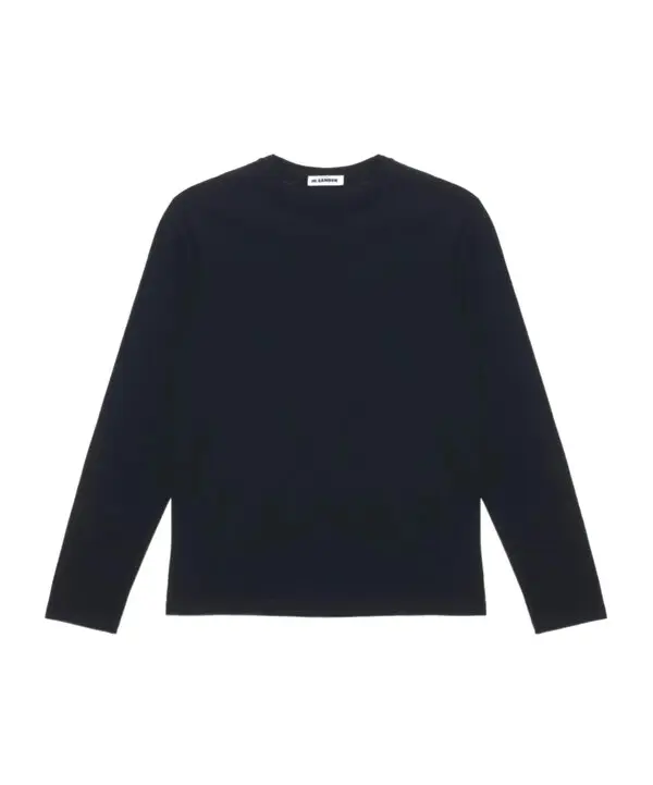 JIL SANDER Long-sleeved T-shirt - Black