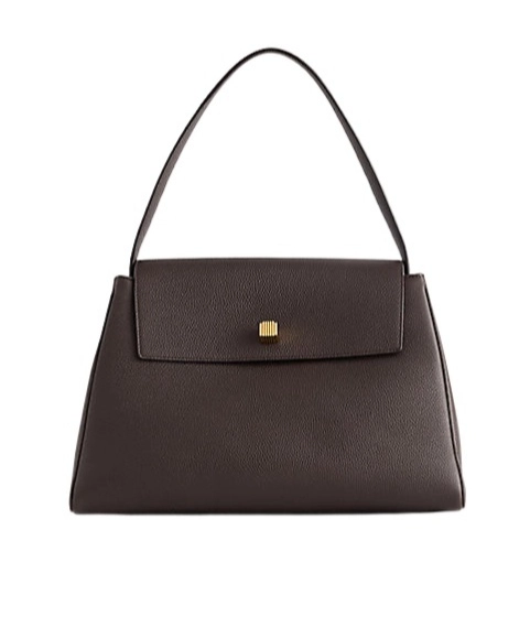 Khaite Flap Handbag - Black
