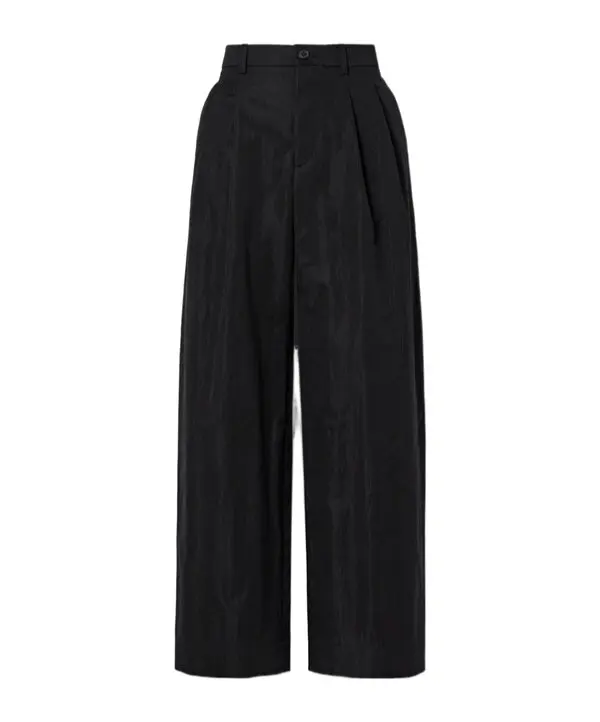 Wardrobe.NYC Wide-leg Chino Trousers - Black